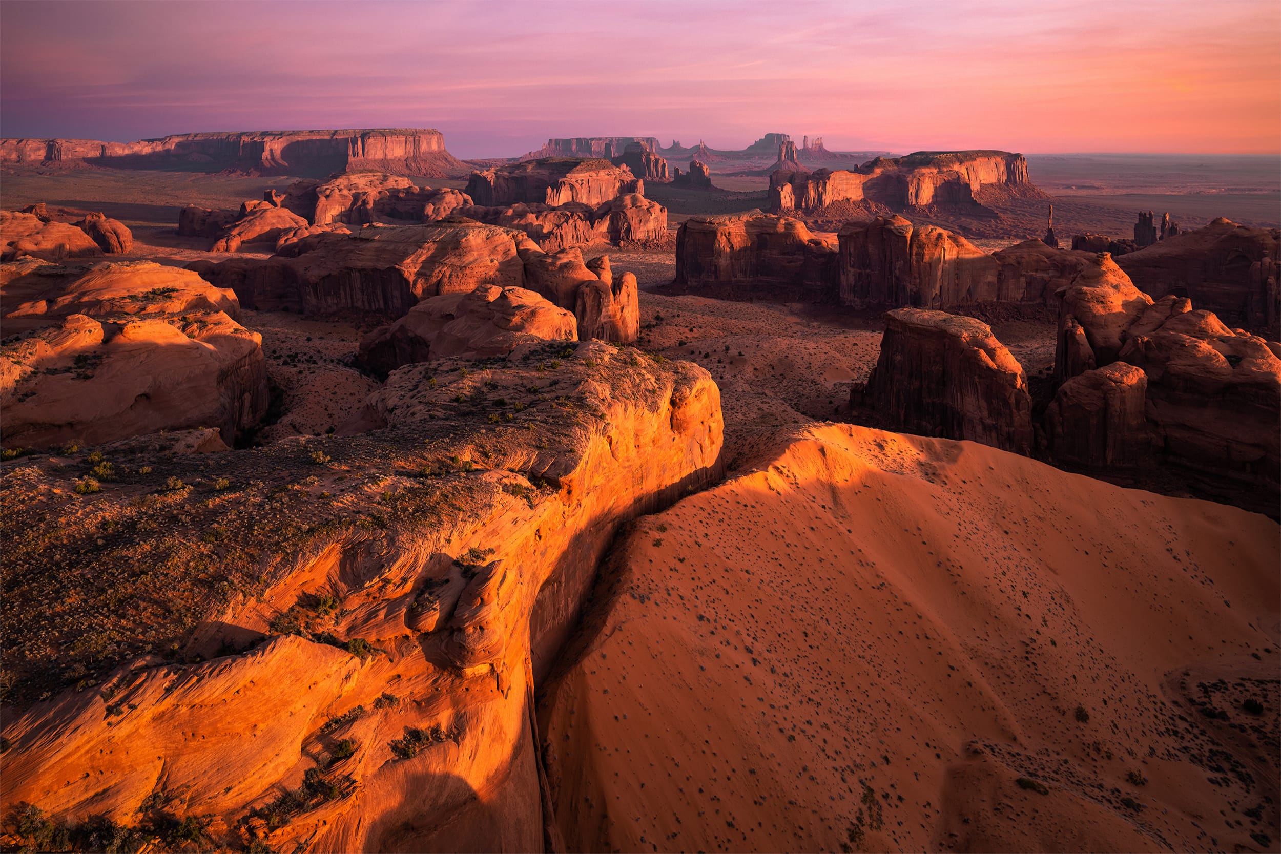 HUNTS MESA | Deserts & Dunes | Marlon Holden Fine Art